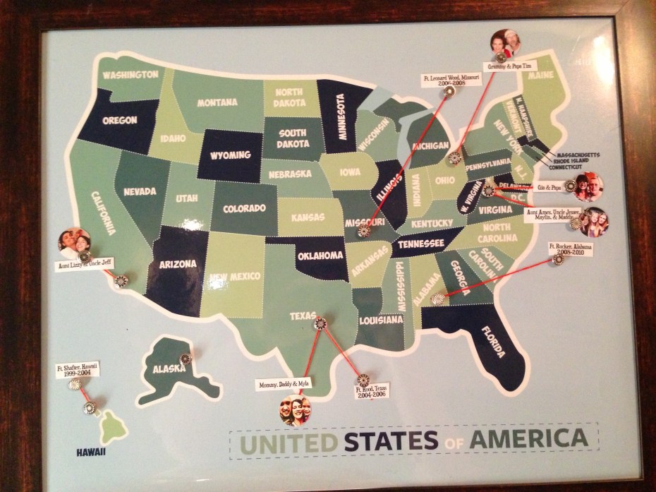 Family Map | busy mockingbird