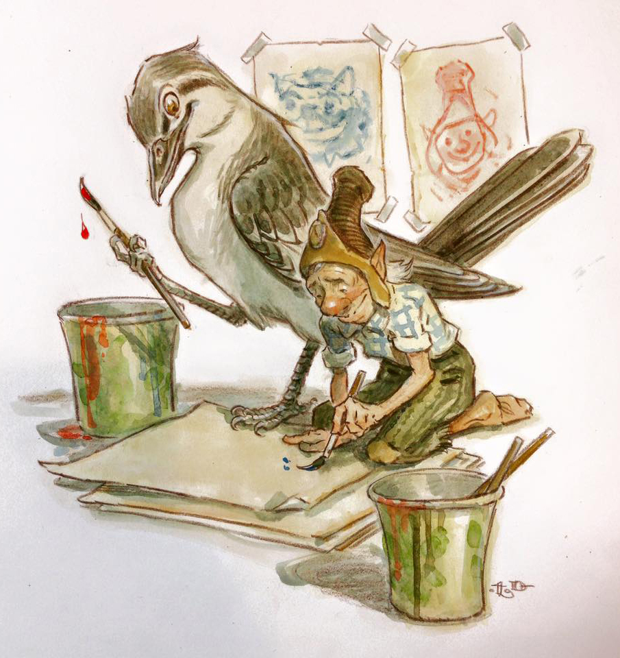 Thimbletack! | busy mockingbird