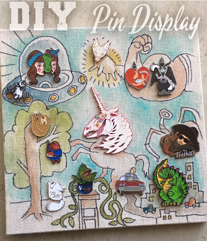 DIY Pin Art Display | busy mockingbird