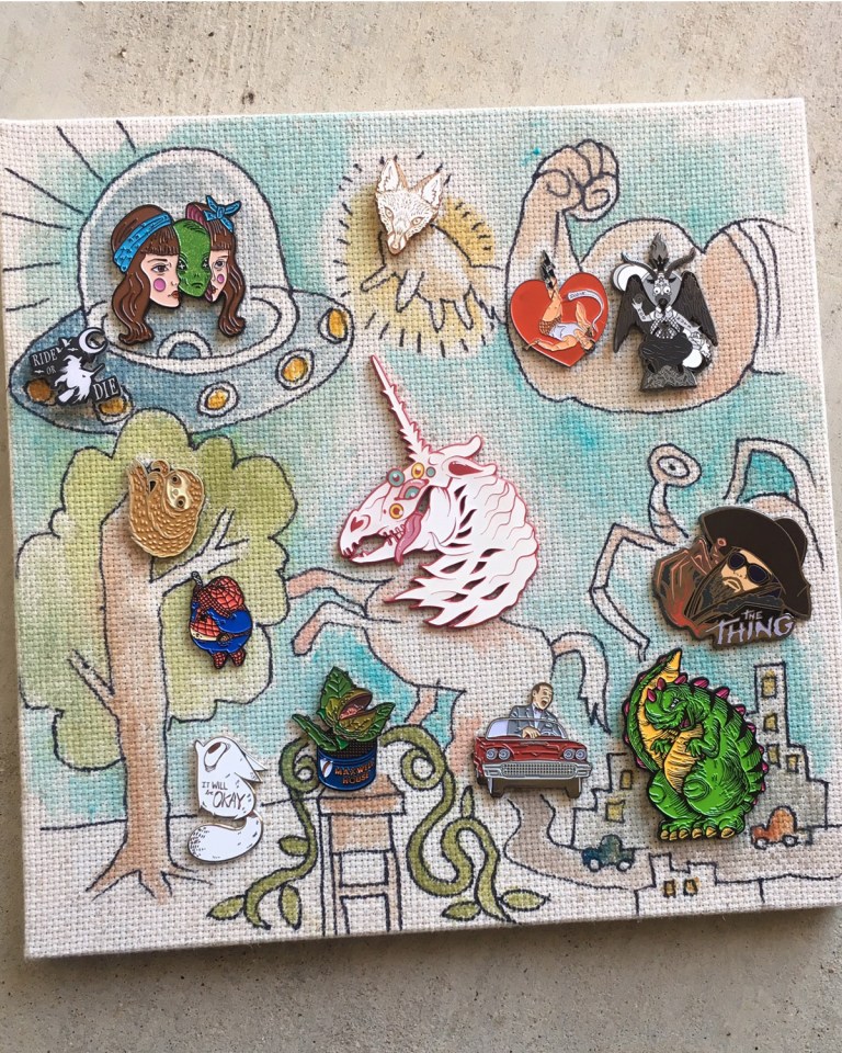 DIY Pin Art Display | busy mockingbird