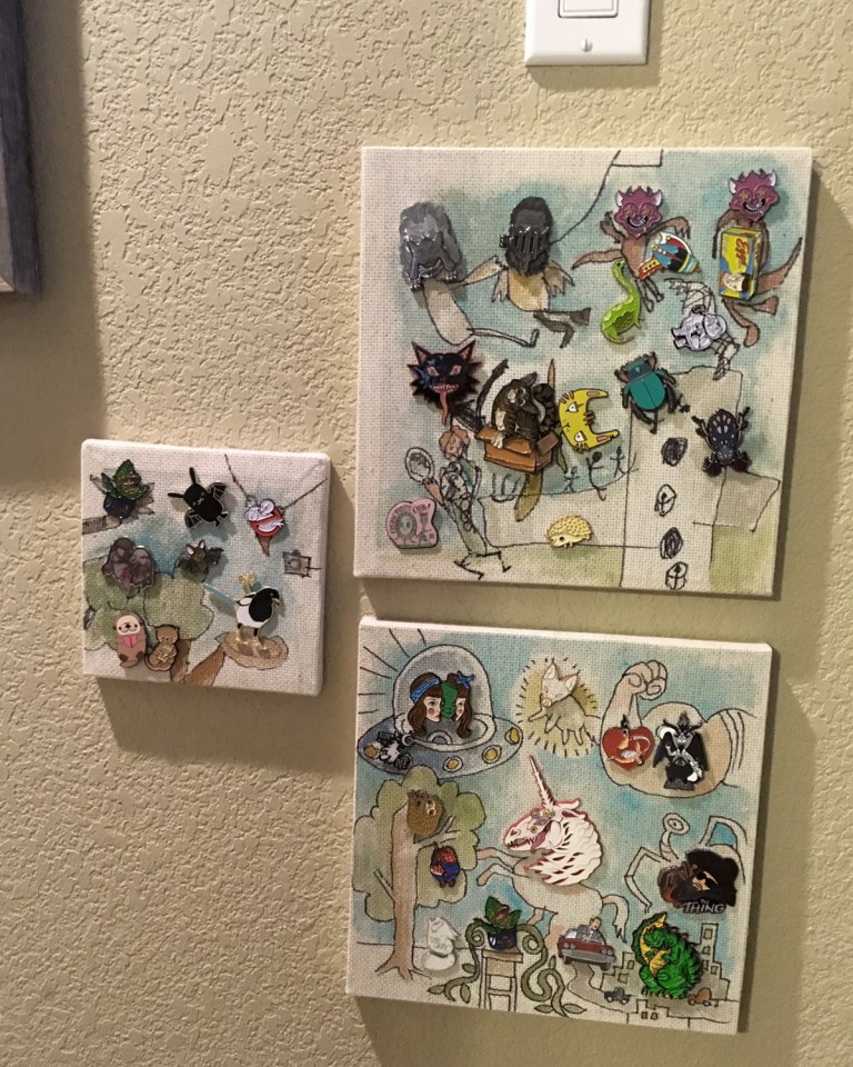 DIY Pin Art Display | busy mockingbird