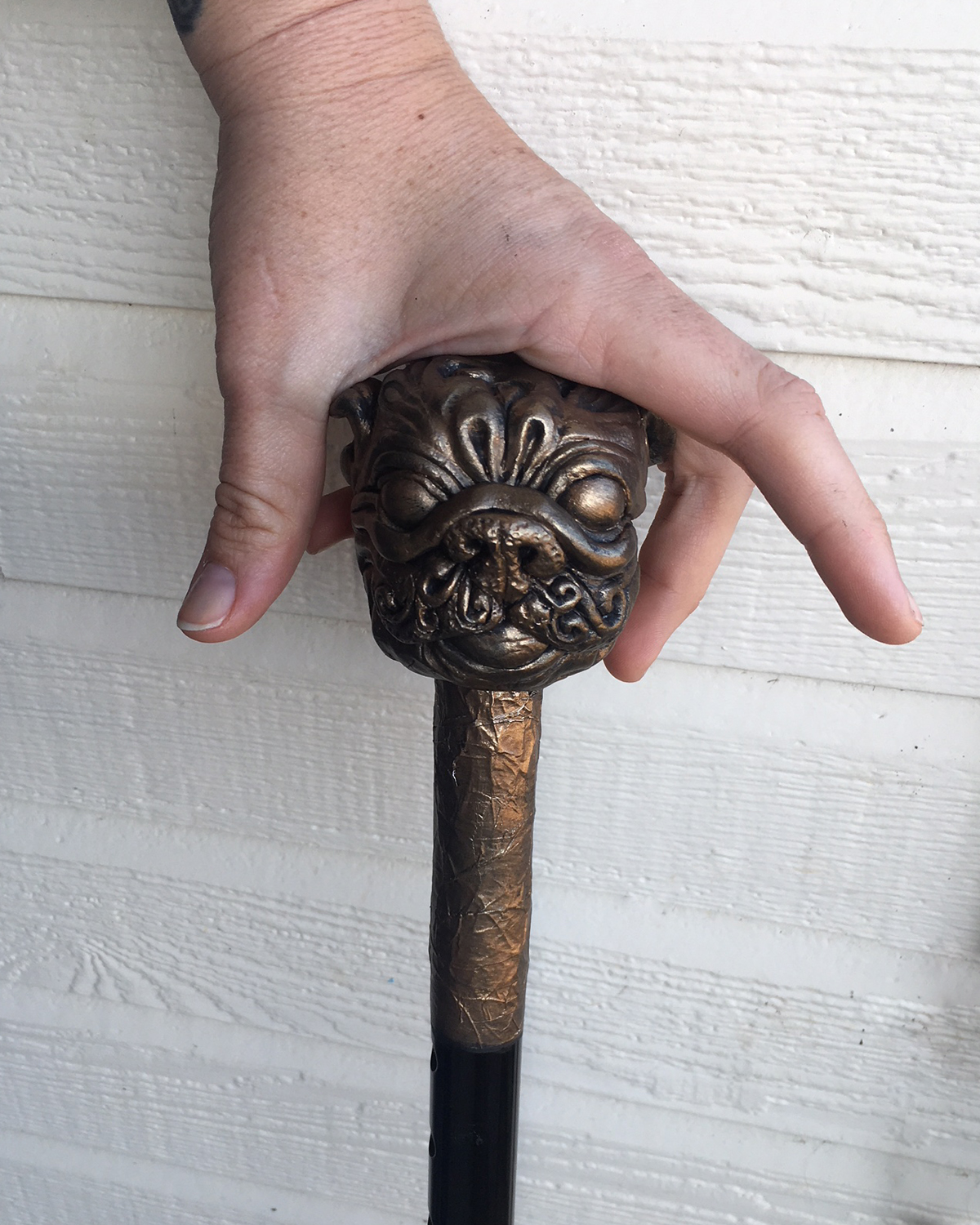 Less-Than-Lame Cane | busy mockingbird