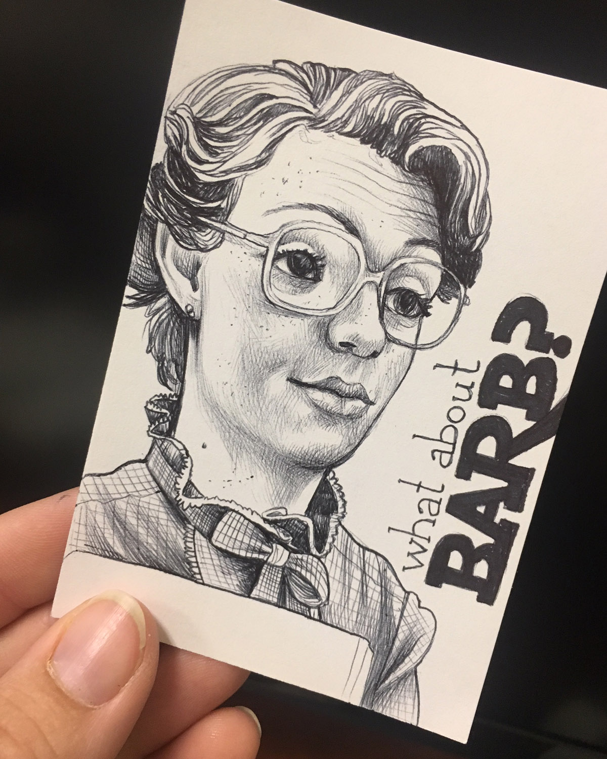 What About Barb? | busy mockingbird